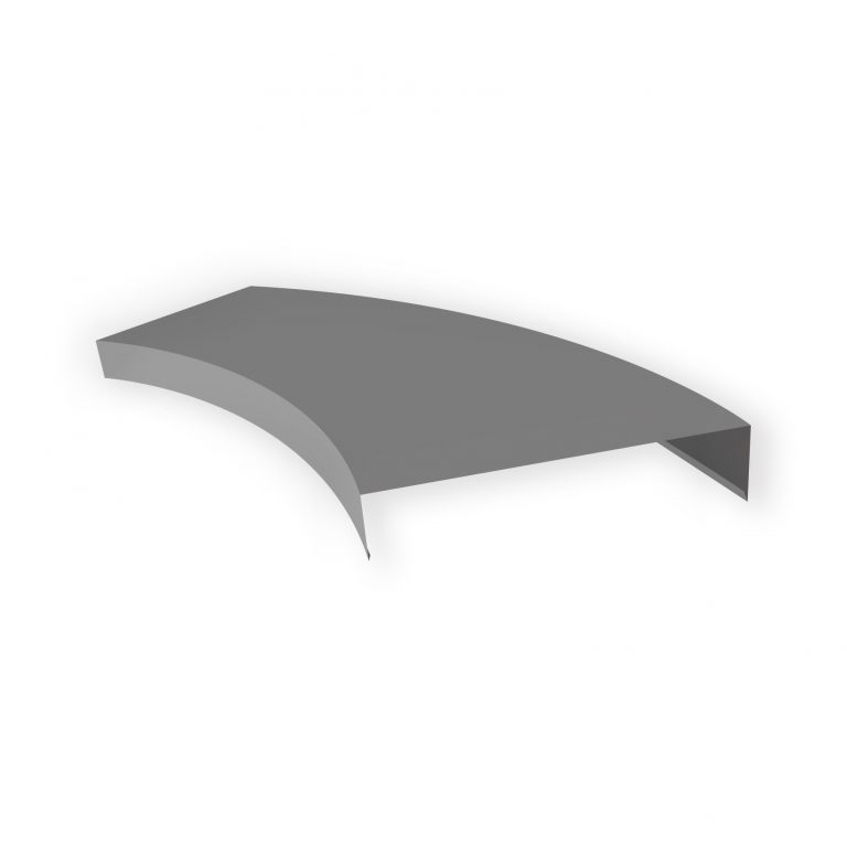 Aluminium Wall Coping True Curve - EvoClad