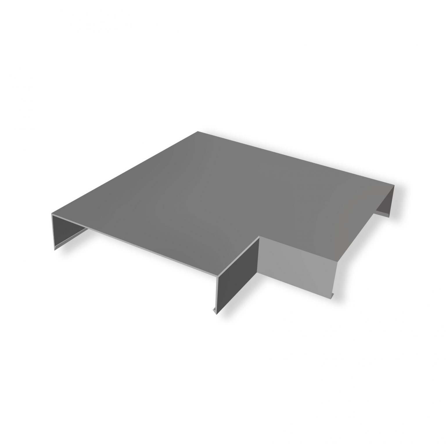 Aluminium Wall Coping 90° Degree Angle - EvoClad